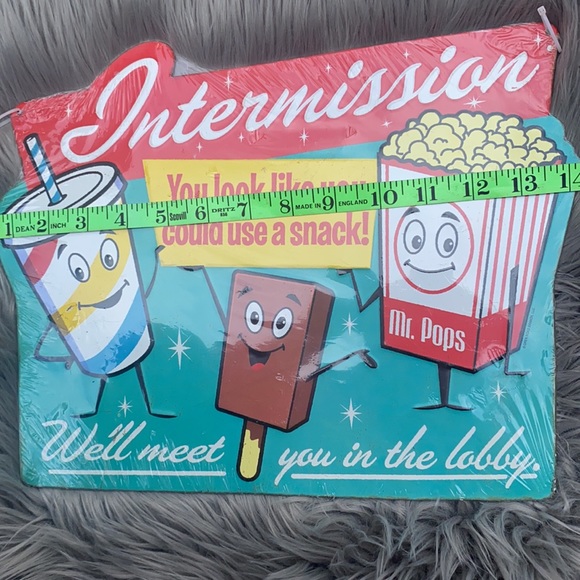 Art | Intermissionwell Meet You Stamped Steel Embossed Weathered Sign ...